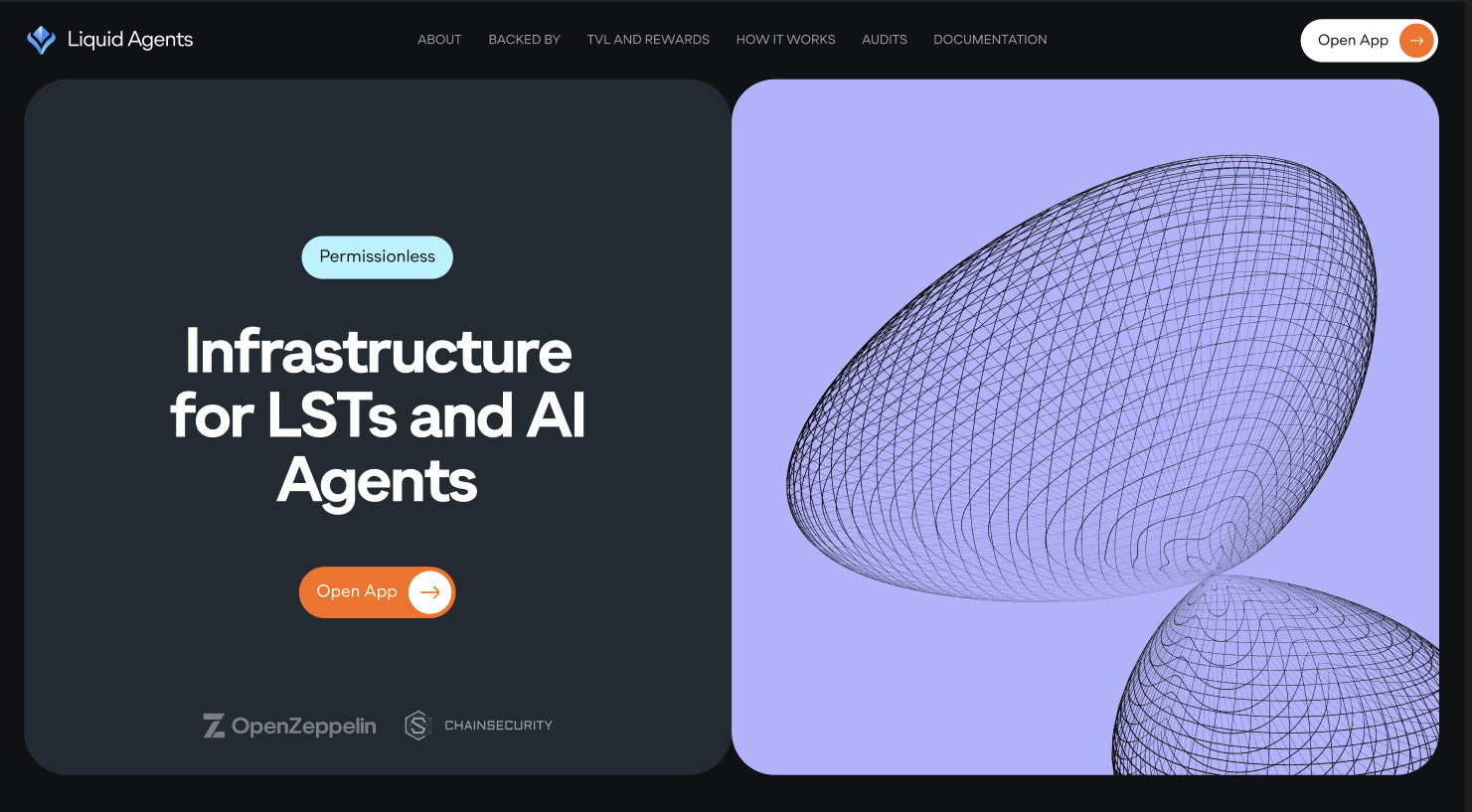 Liquid Agents - LST & AI Agent Platform on Sui